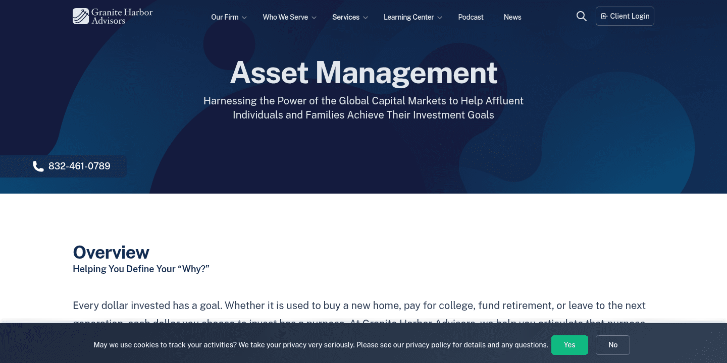 Asset Management | Granite Harbor Advisors